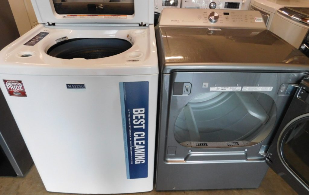 MAYTAG- MEGA DELUX ULTRA LARGE KING SIZE CAPACITY -WASHER AND GAS DRYER ...
